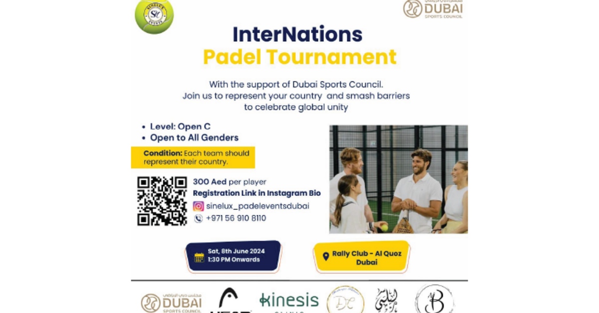 InterNations Padel Tournament | CCI FRANCE MOZAMBIQUE