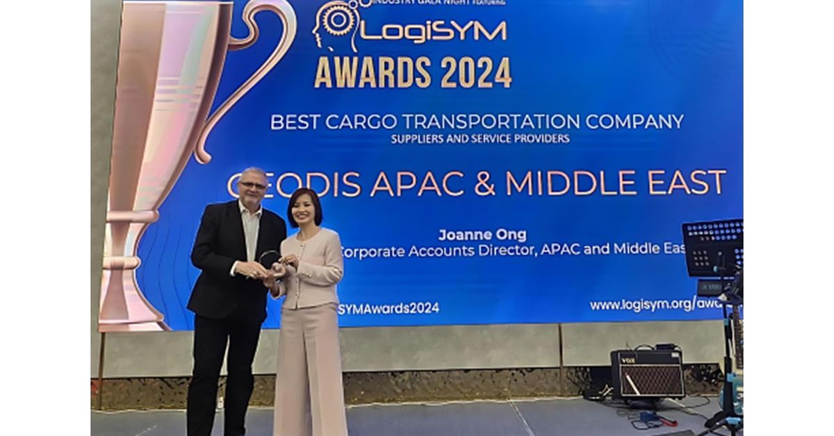 GEODIS Wins Best Cargo Transportation Company Award at LogiSYM Awards ...